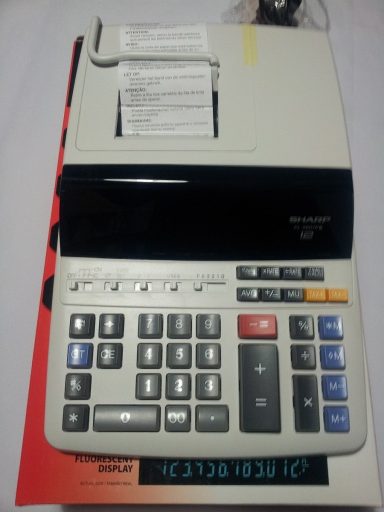 Servimec Equipamiento Comercial | Calculadora Sharp 2607 - Uso ...